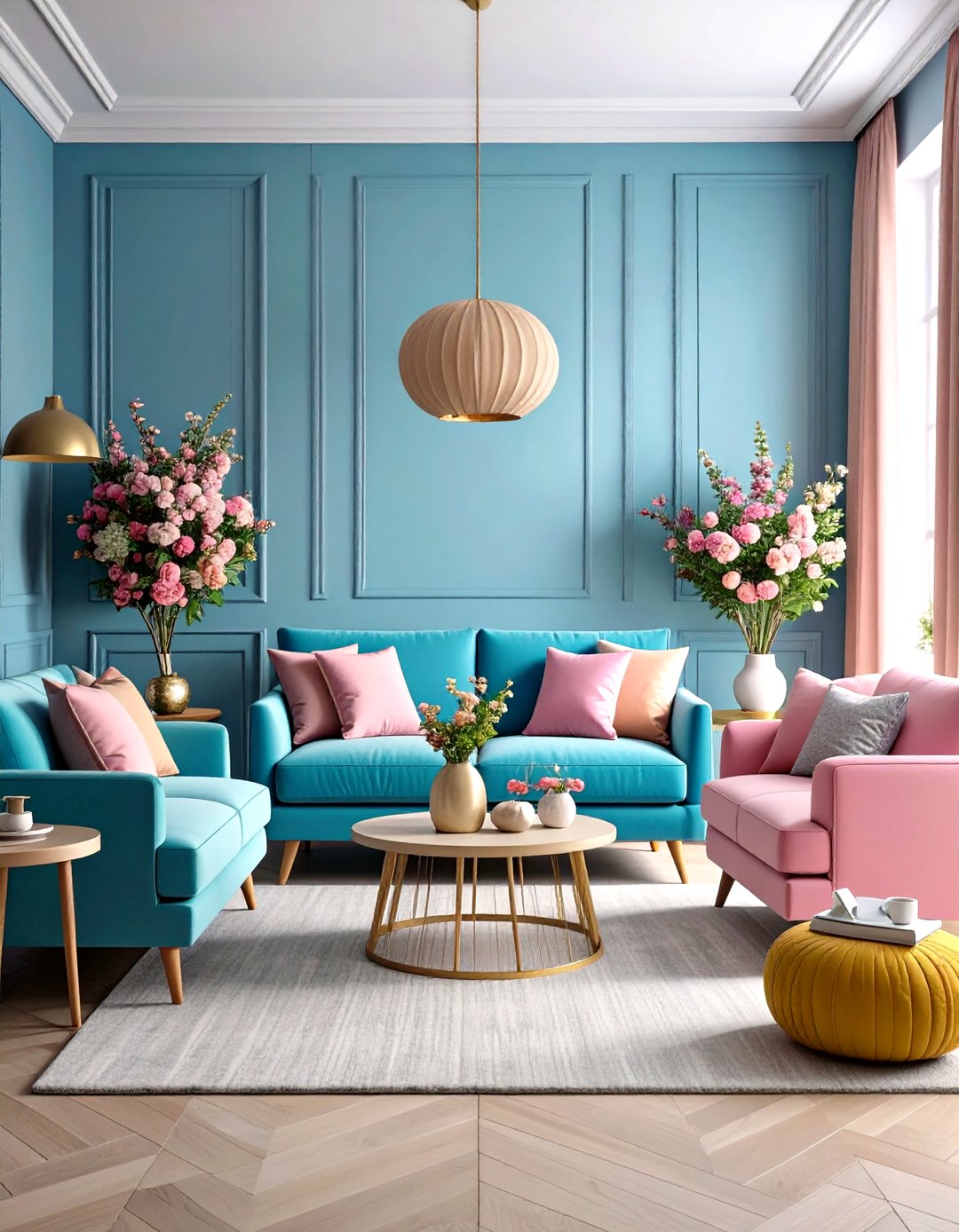 24 Symmetrical Living Room Ideas for Balanced Layouts - Too Much Time