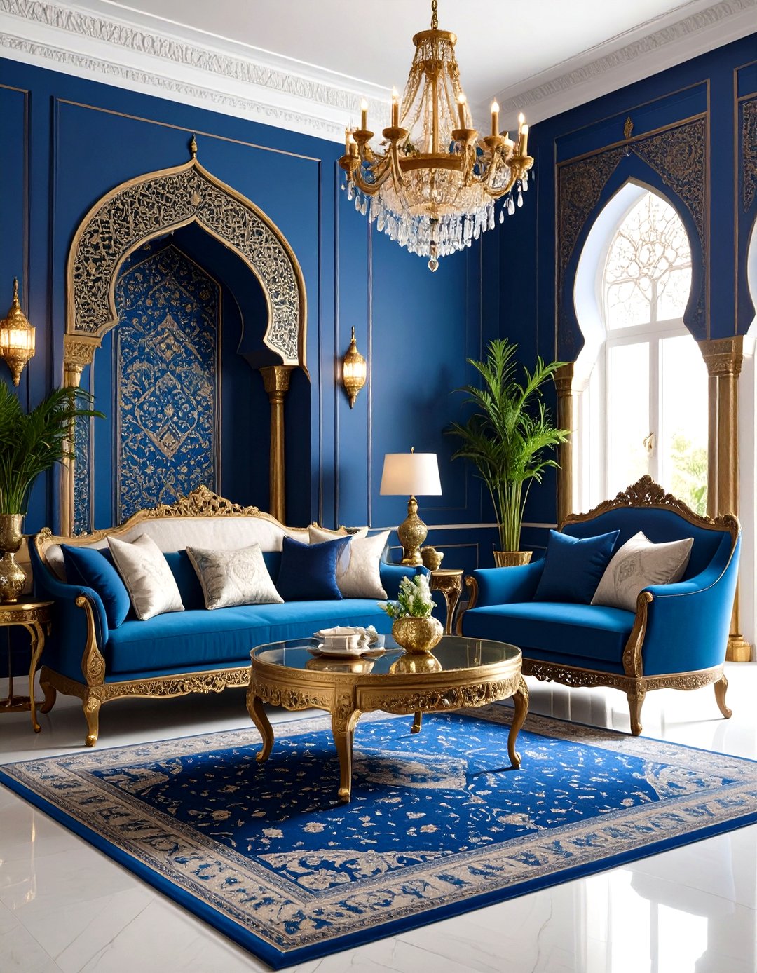 24 Royal Living Room Design Ideas for Timeless Elegance - Too Much Time