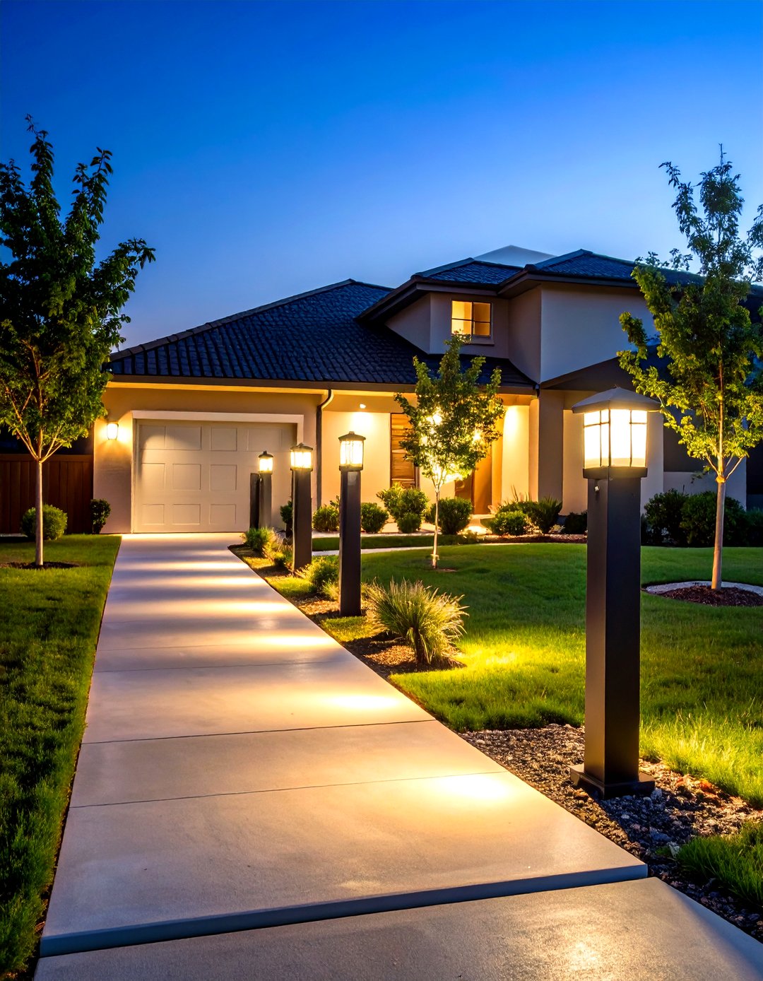 24 Driveway Lighting Ideas: Bold Decor Ideas for Rooms - Too Much Time