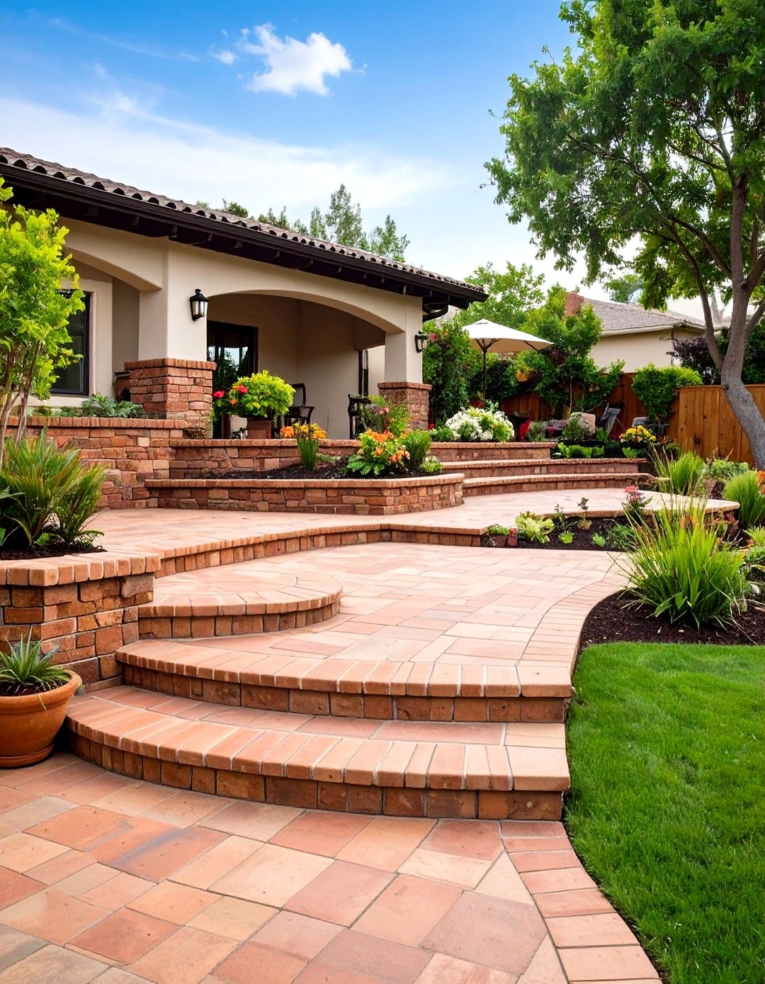 24 Brick Patio Ideas for Stylish Entertaining Spaces - Too Much Time