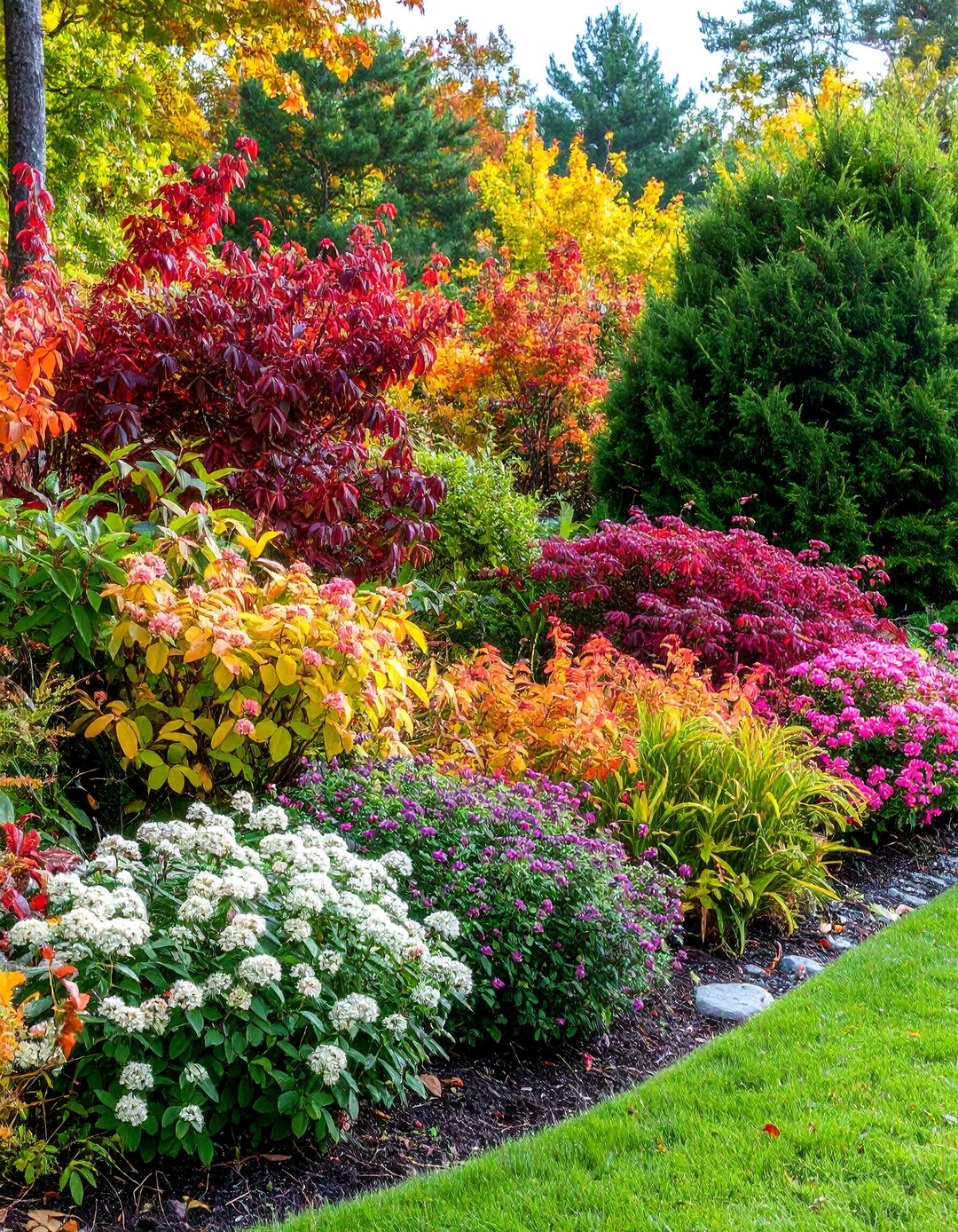 24 Low Maintenance Garden Border Ideas for New Vibe! - Too Much Time