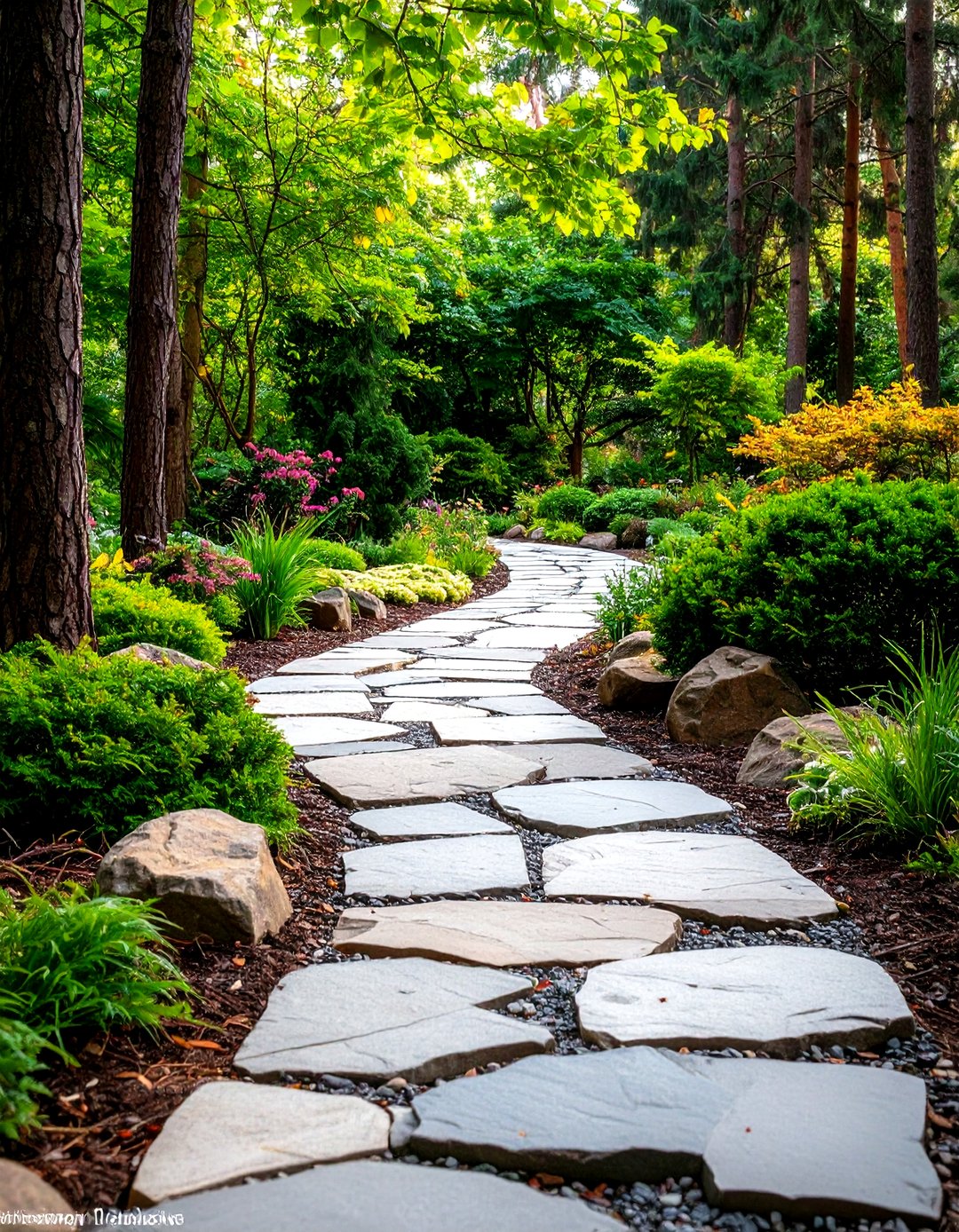 24 Granite Walkway Ideas for Durable Paths and Safety - Too Much Time