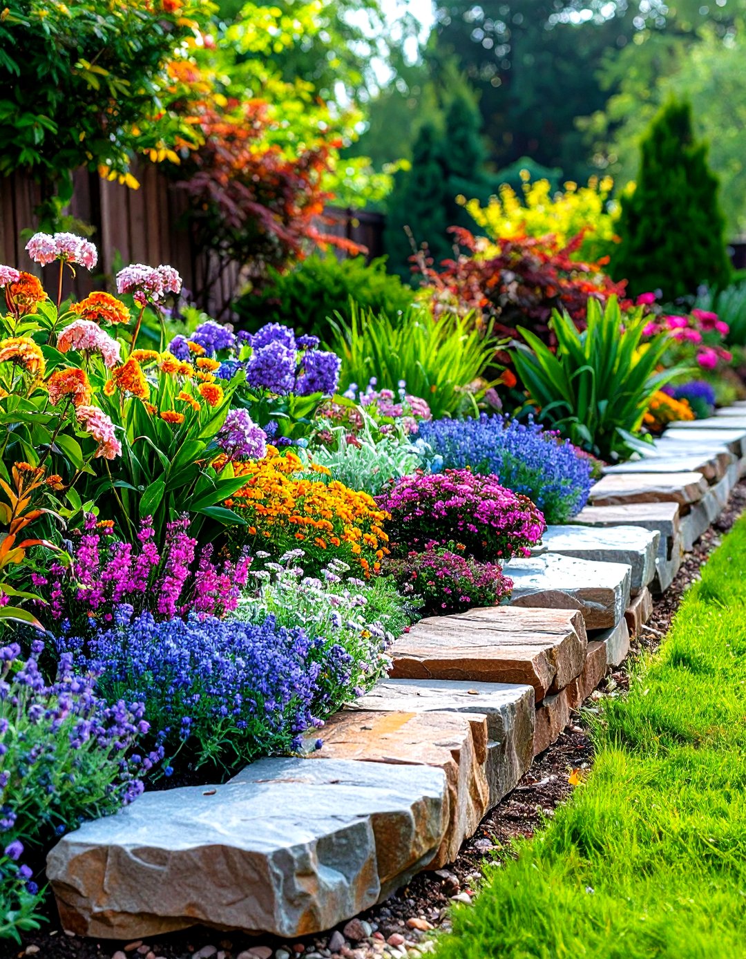 24 Modern Garden Edging Ideas: Borders for Paths Now - Too Much Time