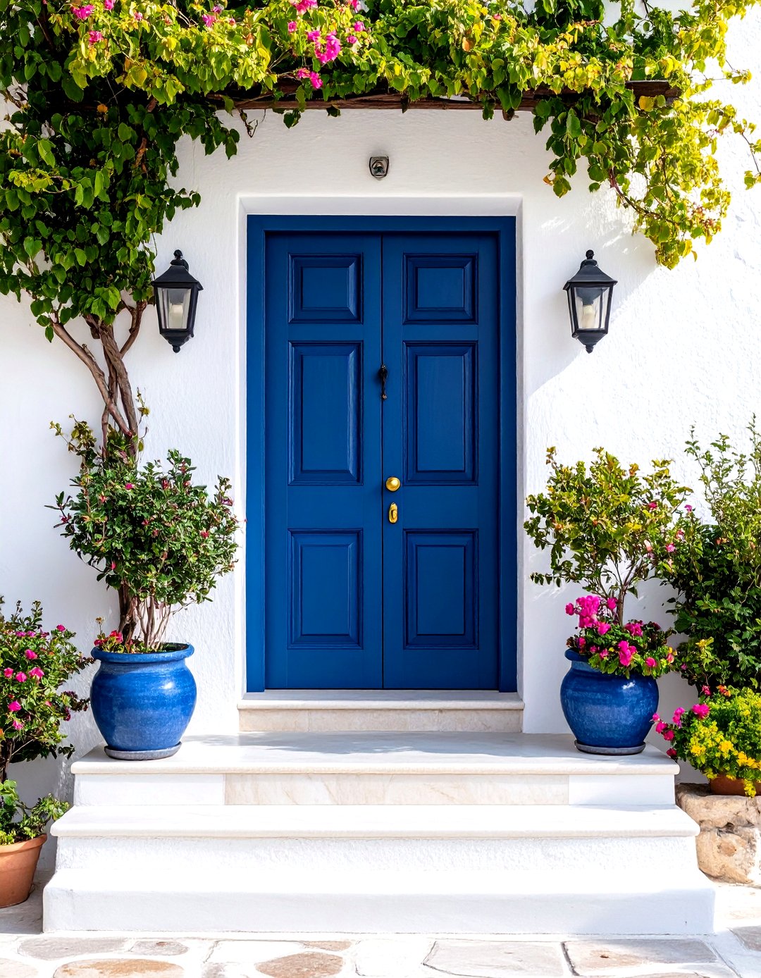 24 Mediterranean Front Door Ideas for Curb Appeal Today - Too Much Time