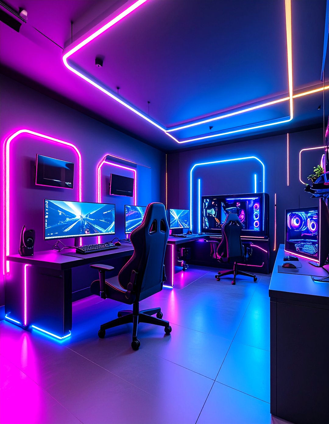 24 Black Gaming Room Ideas for a Sleek Play Space Today - Too Much Time