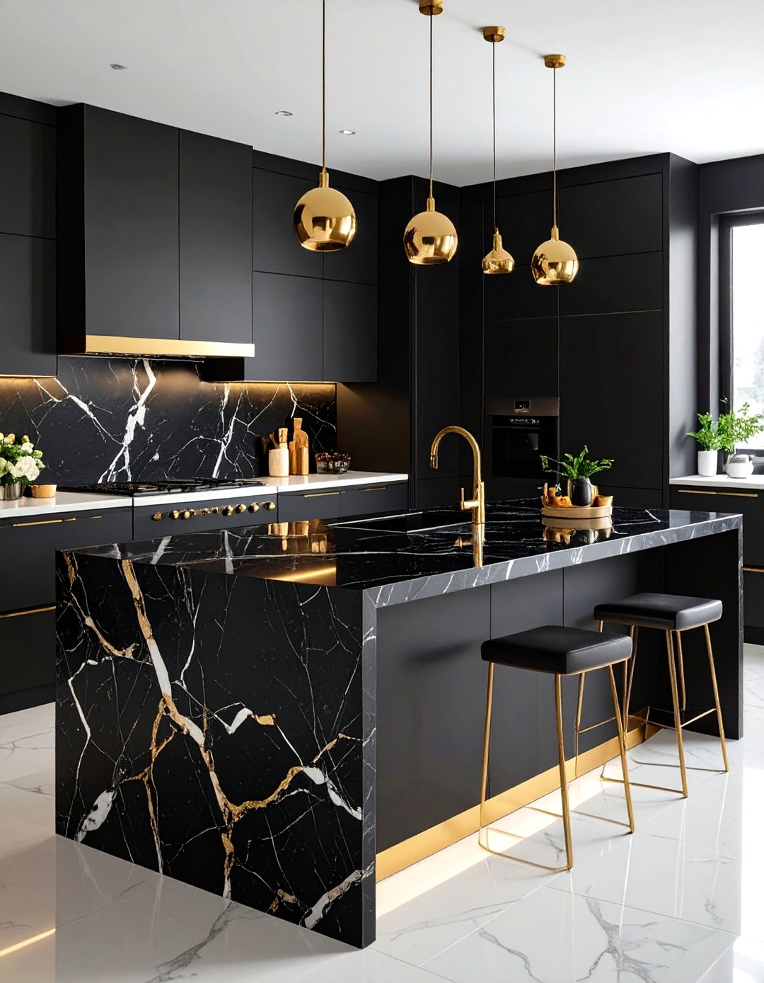 24 Marble Kitchen Island Ideas: Luxe Work Zones Chic - Too Much Time