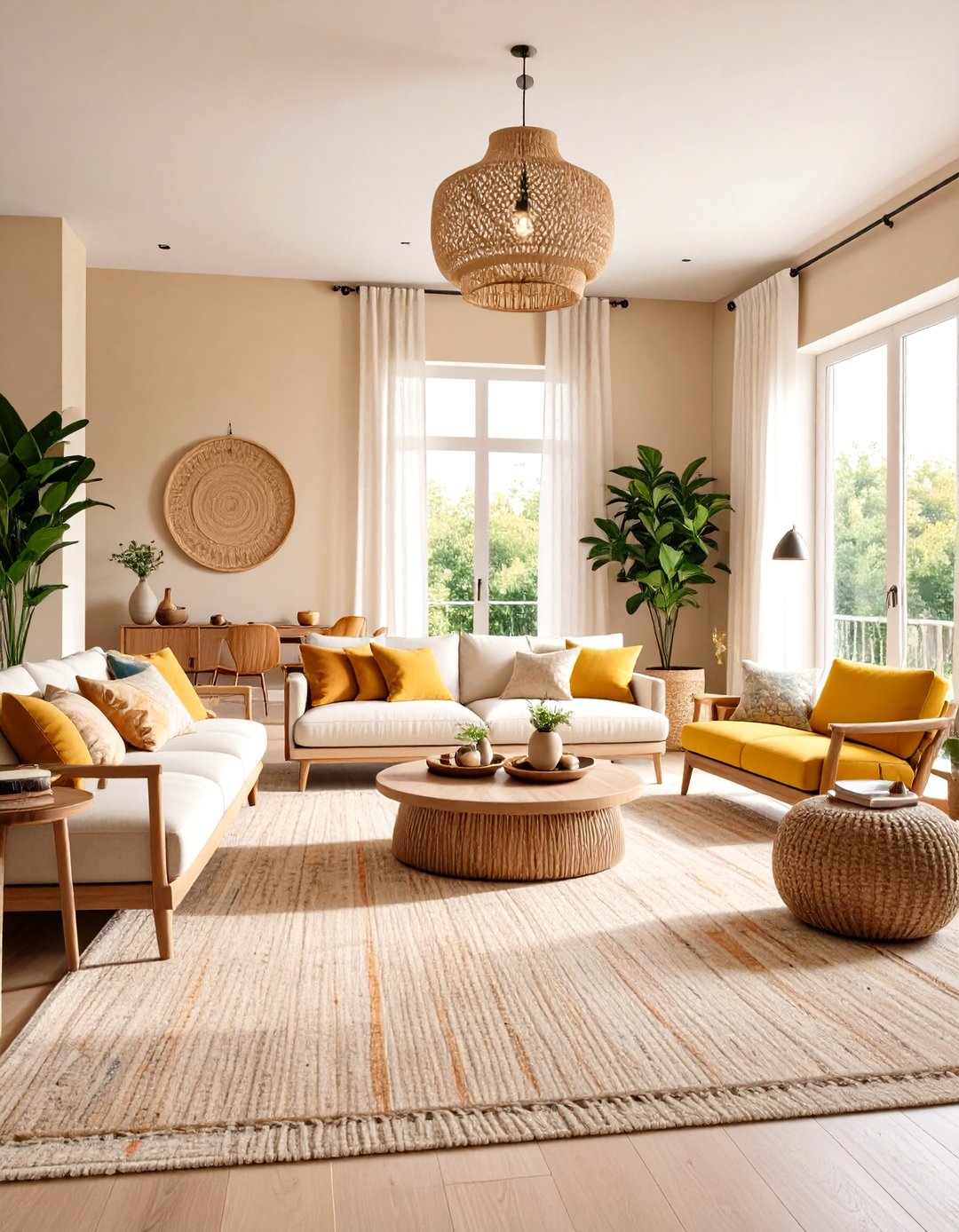 24 Magnolia Living Room Ideas to Elevate Cozy Décor - Too Much Time