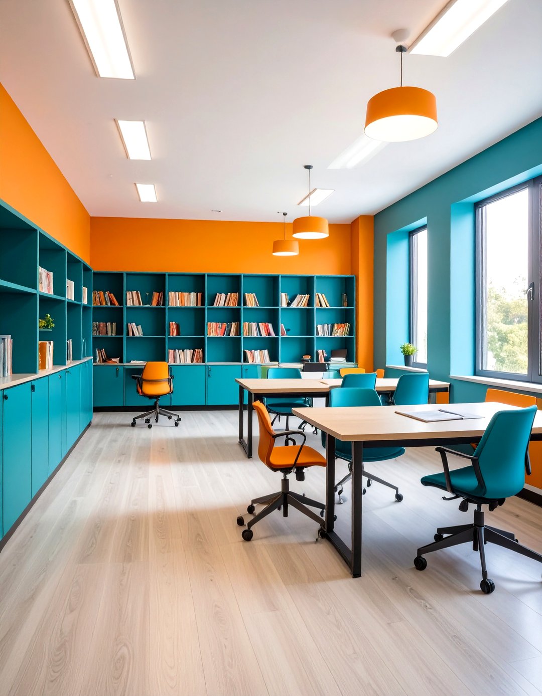 24 Teal and Orange Color Scheme for Your Rooms Mood - Too Much Time