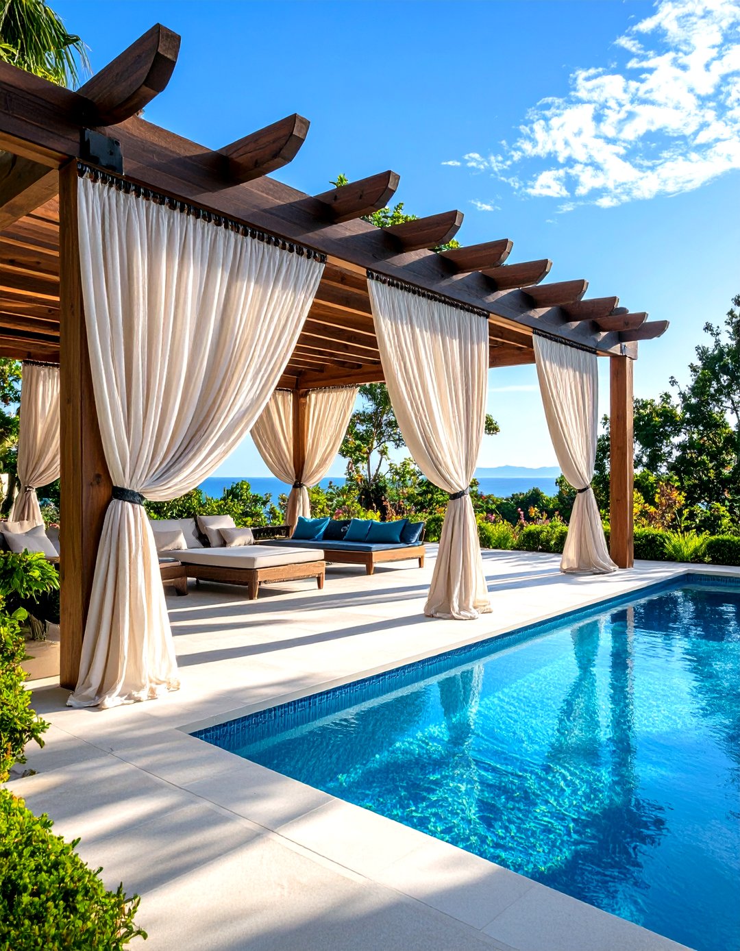 24 Pool Shade Ideas to Keep Cool All Day Long Outdoors - Too Much Time