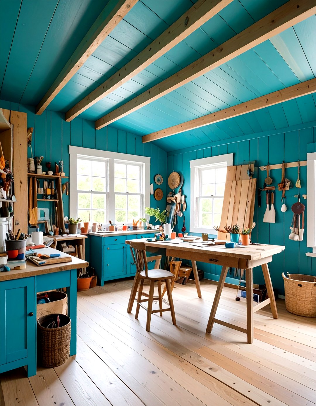 24 Shed Ceiling Ideas to Upgrade Outbuildings with Style - Too Much Time