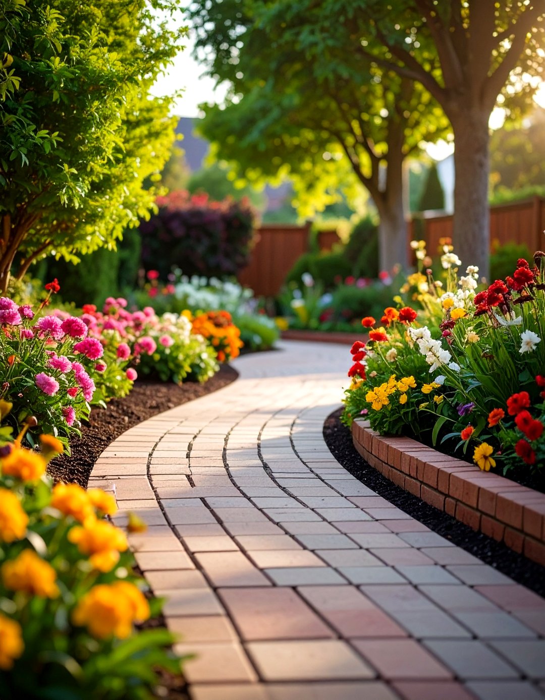 24 Brick Edging Ideas to Elevate Paths and Borders - Too Much Time