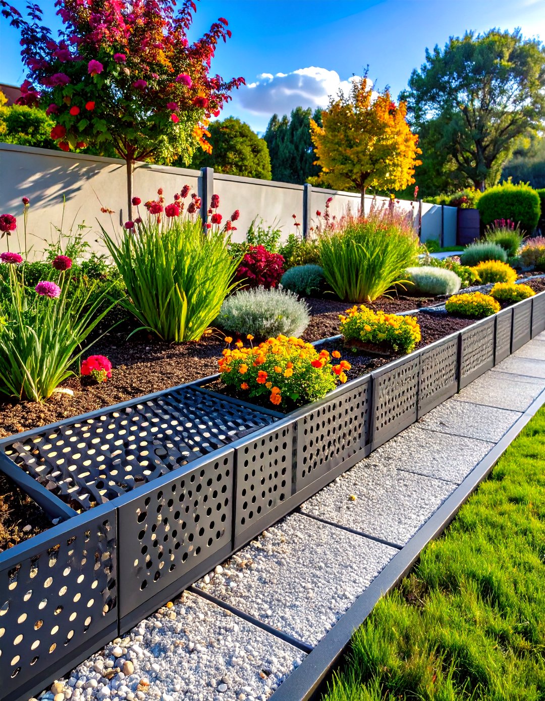24 Modern Garden Edging Ideas: Borders for Paths Now - Too Much Time