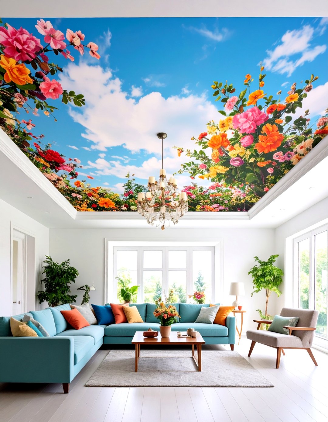 24 Ceiling Murals to Transform Ceilings with Art Today - Too Much Time