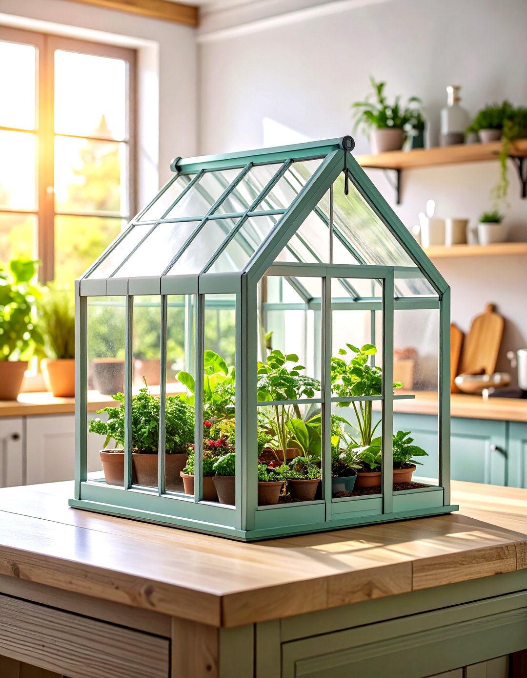 24 Indoor Greenhouse Ideas for Year-round Growth Inside - Too Much Time