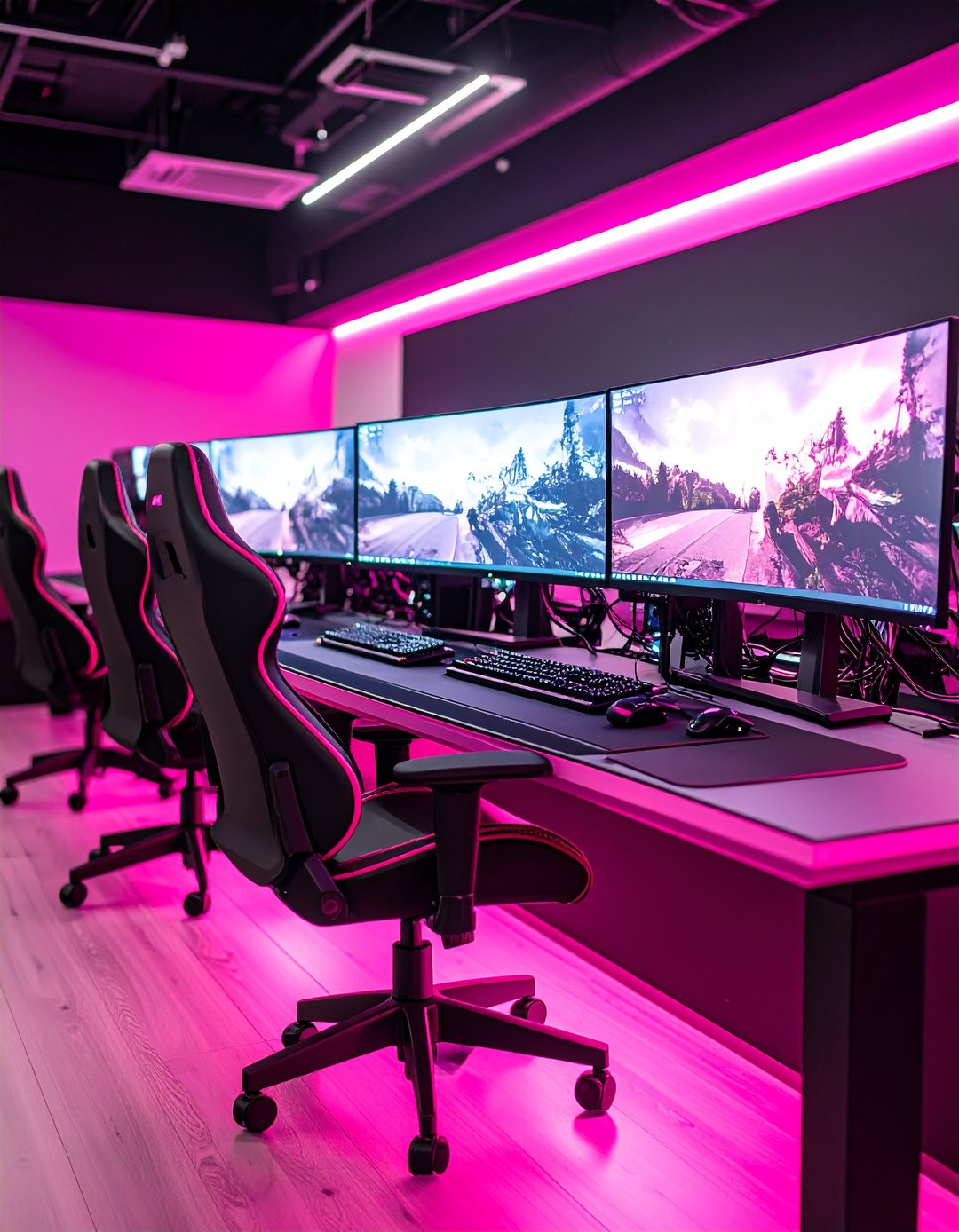 24 Pink Gaming Setup Ideas for a Sleek Workspace Setup - Too Much Time