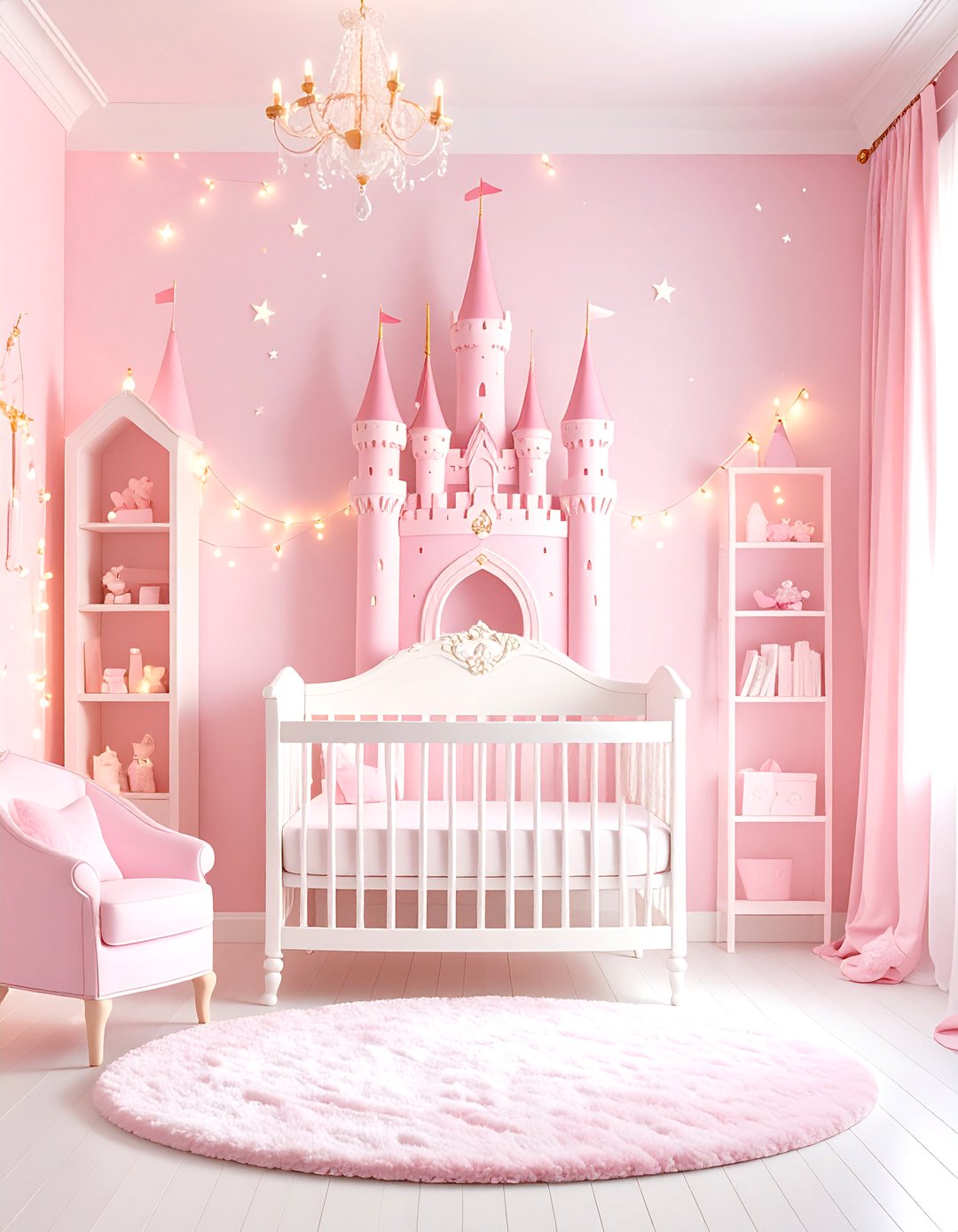 24 Pink Nursery Ideas for Cozy, Playful Baby Spaces - Too Much Time