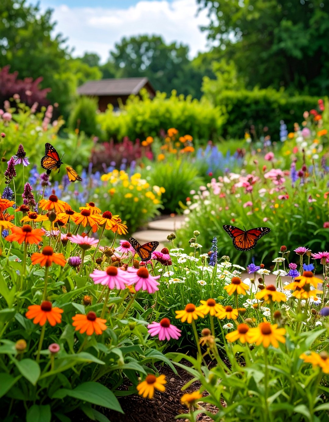 24 Flower Bed Ideas: Creative Layouts for Sunny Gardens - Too Much Time