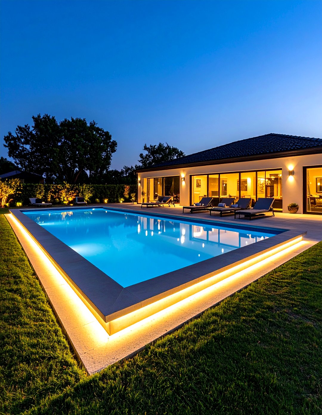24 Pool Lighting Ideas to Glow After Sunset Nicely - Too Much Time
