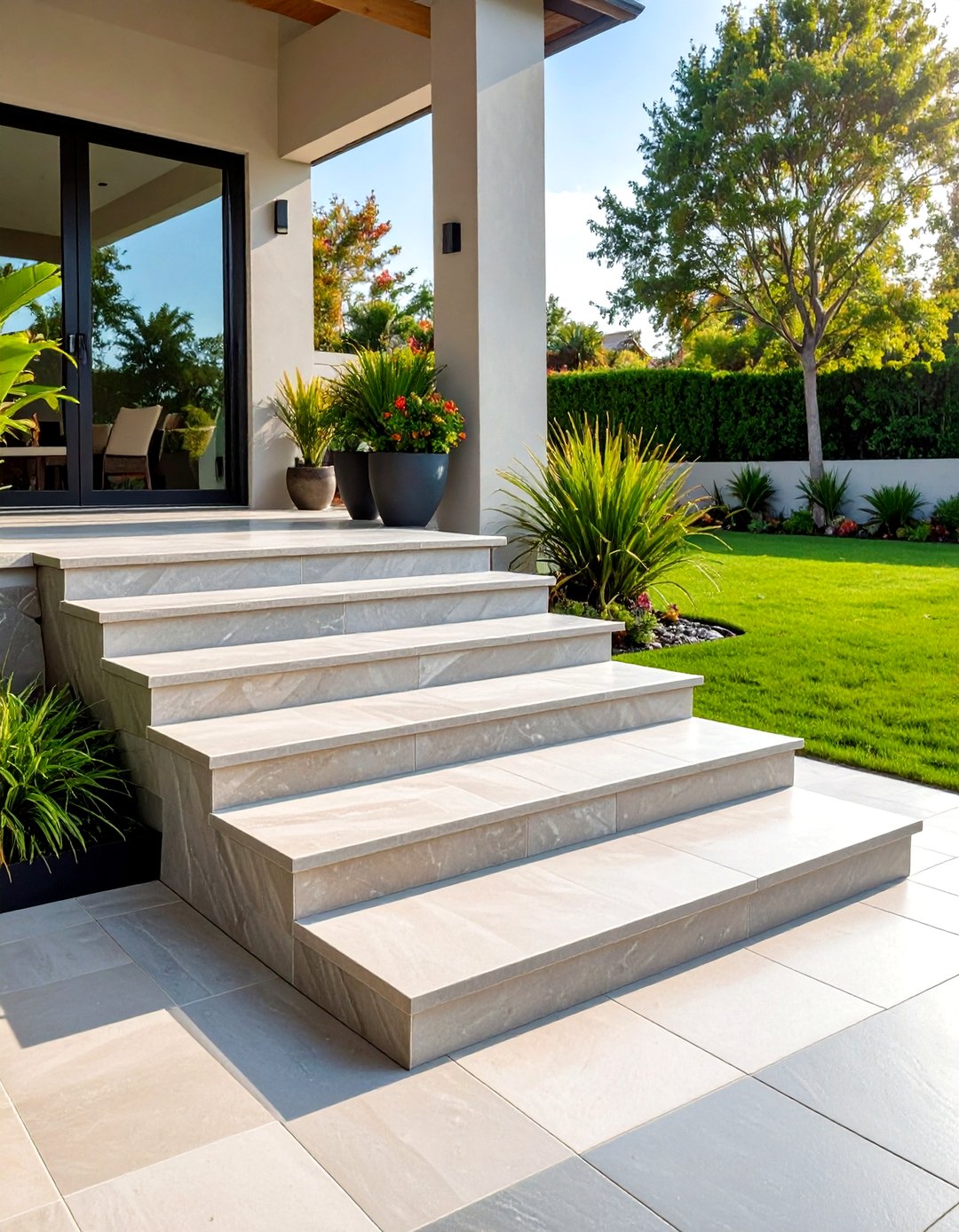 24 Patio Steps Ideas: Stylish and Safe Designs Today - Too Much Time