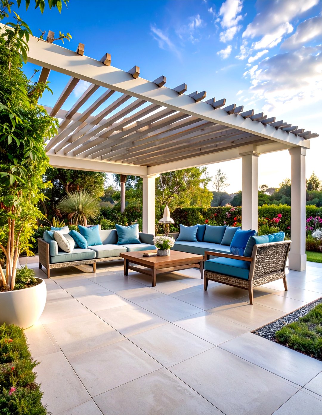 24 Pergola Flooring Ideas for Stylish Outdoor Floors - Too Much Time