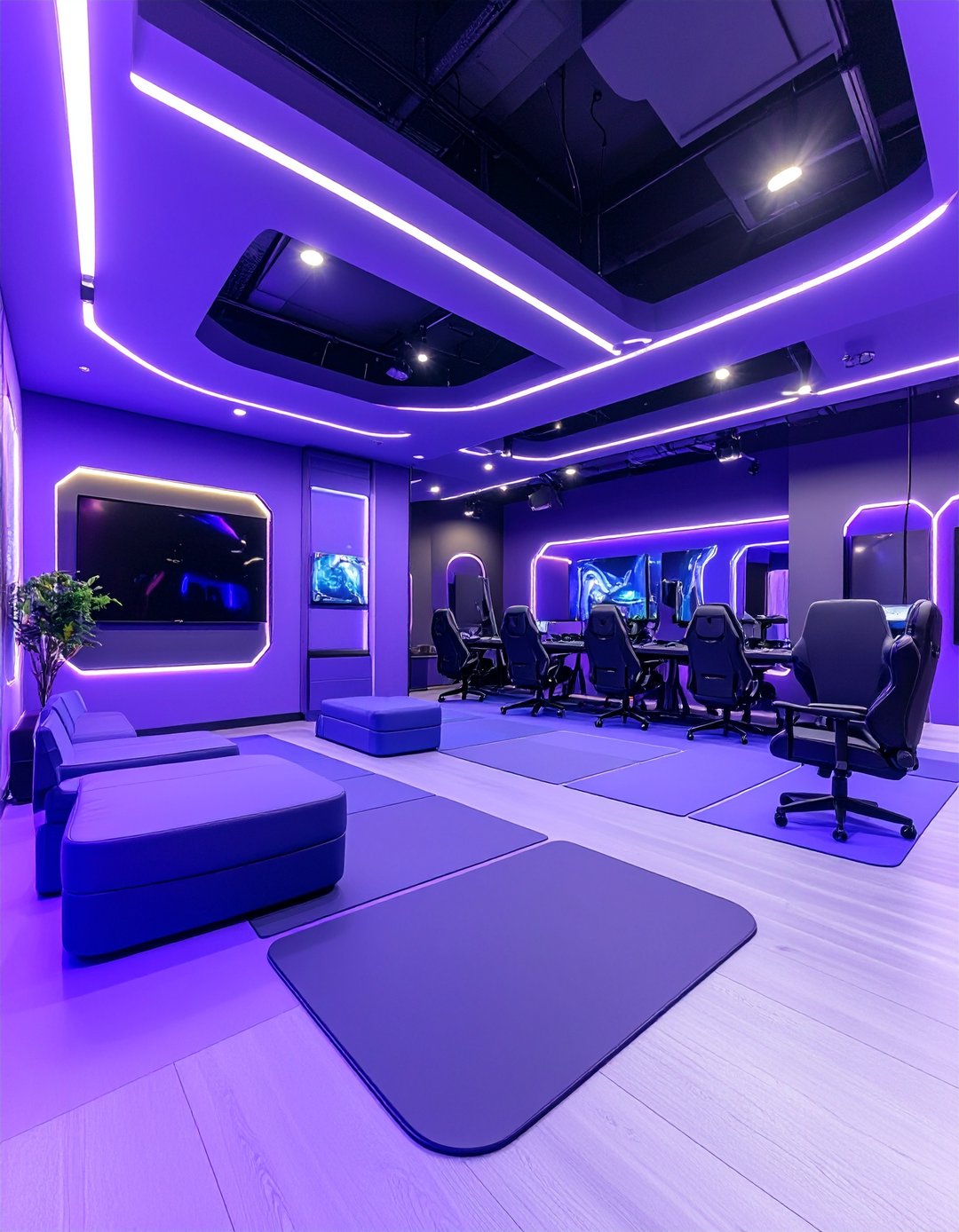 24 Purple Gaming Setup Ideas: Create a Comfy Desk Space - Too Much Time