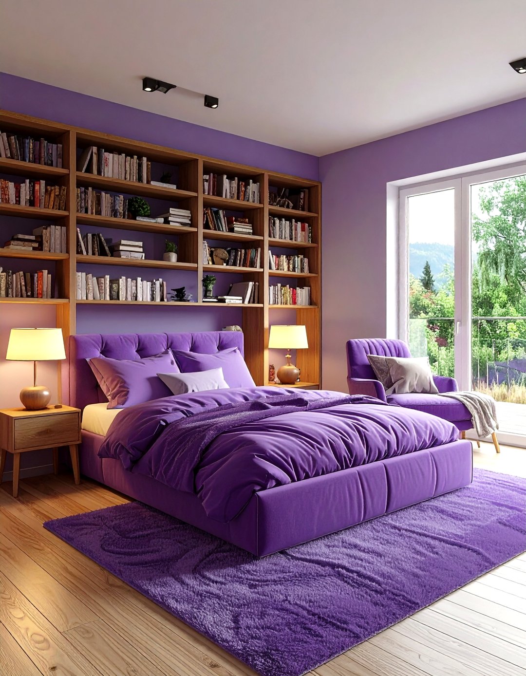 24 Dark Purple Bedroom Ideas to Create Mood. - Too Much Time