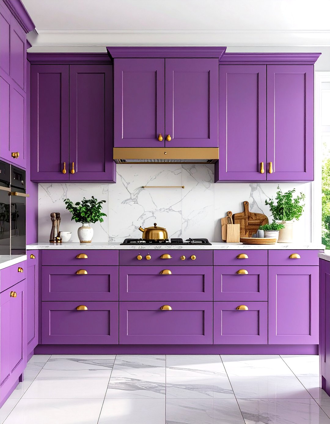 24 Purple Kitchen Ideas: Fresh Ideas for Cooks At Home - Too Much Time