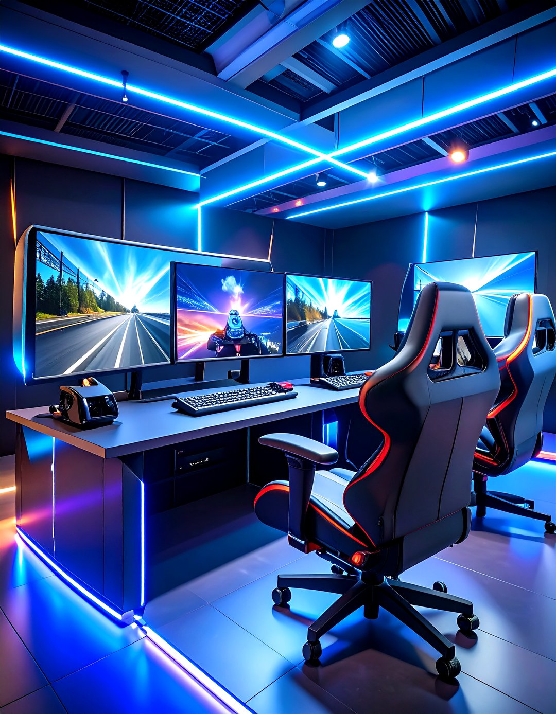 24 Black Gaming Room Ideas for a Sleek Play Space Today - Too Much Time