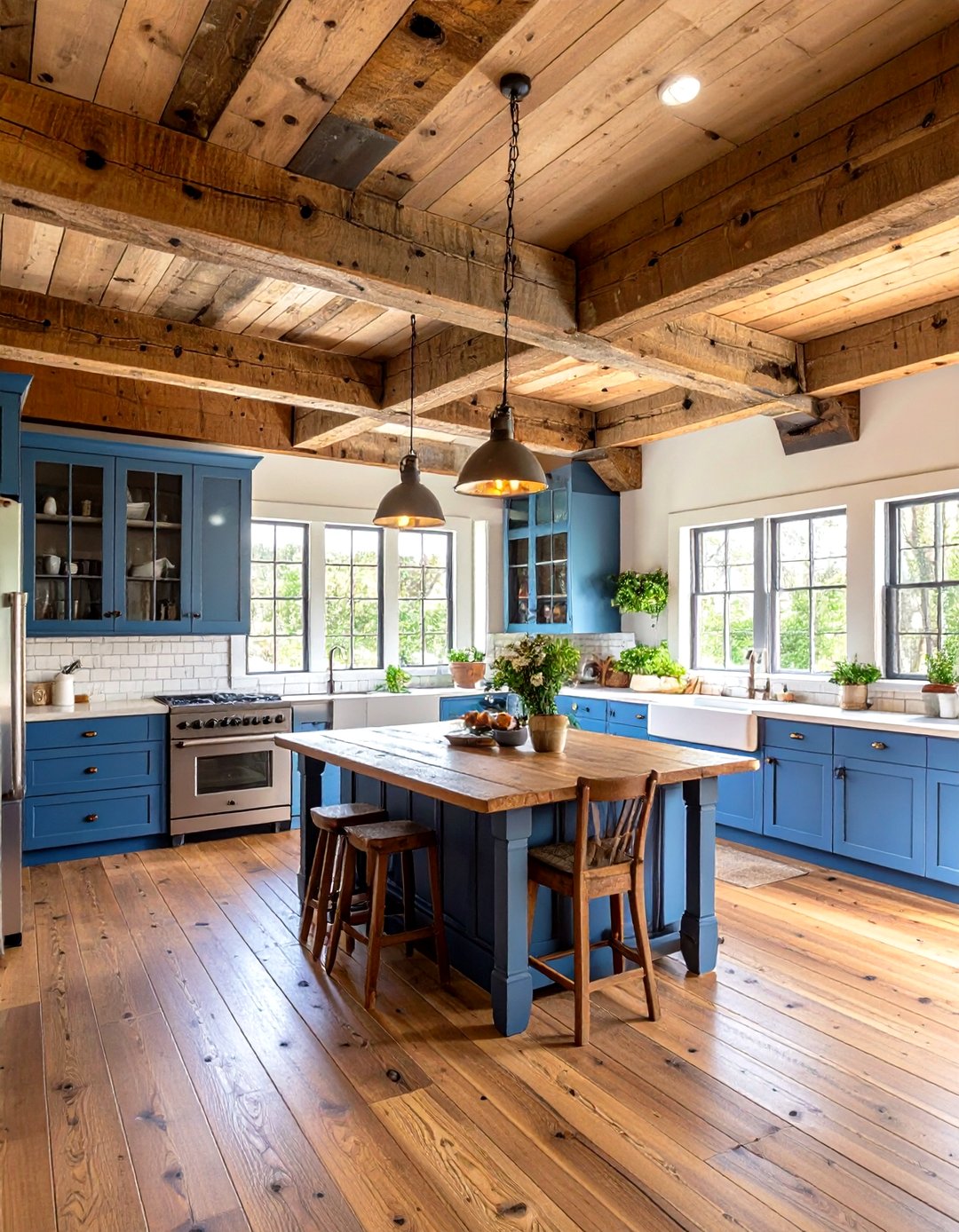24 Decorative Ceiling Beam Ideas for Rustic Interiors - Too Much Time