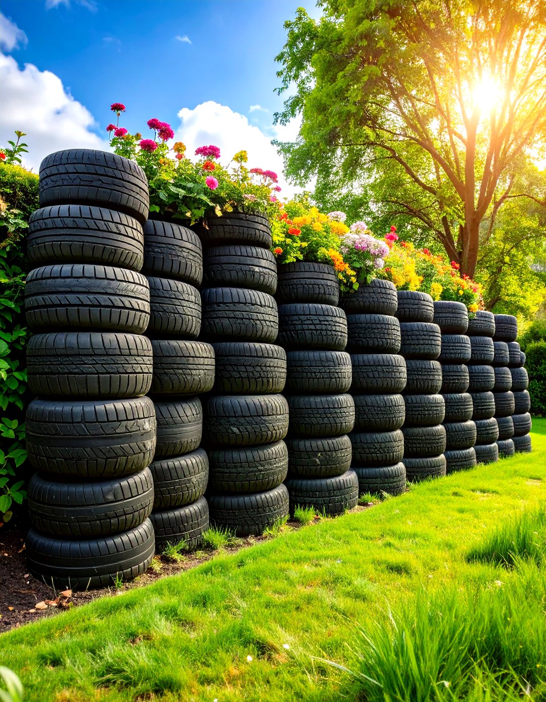 24 Inexpensive Retaining Wall Ideas for Budget Yards - Too Much Time