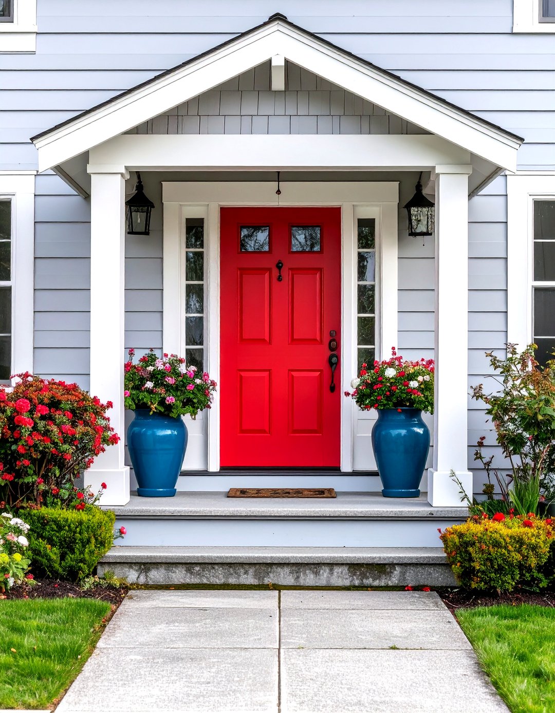 24 Light Grey House with White Trim Design Ideas: Tips - Too Much Time