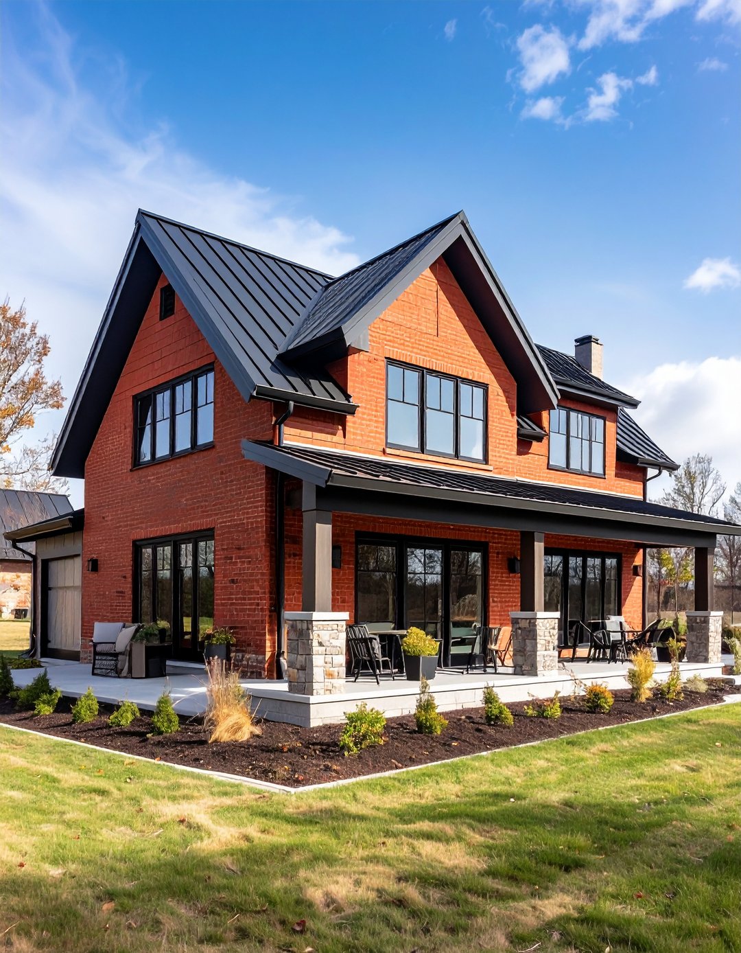 24 Red Home Exterior Ideas to Boost Curb Appeal Today. - Too Much Time