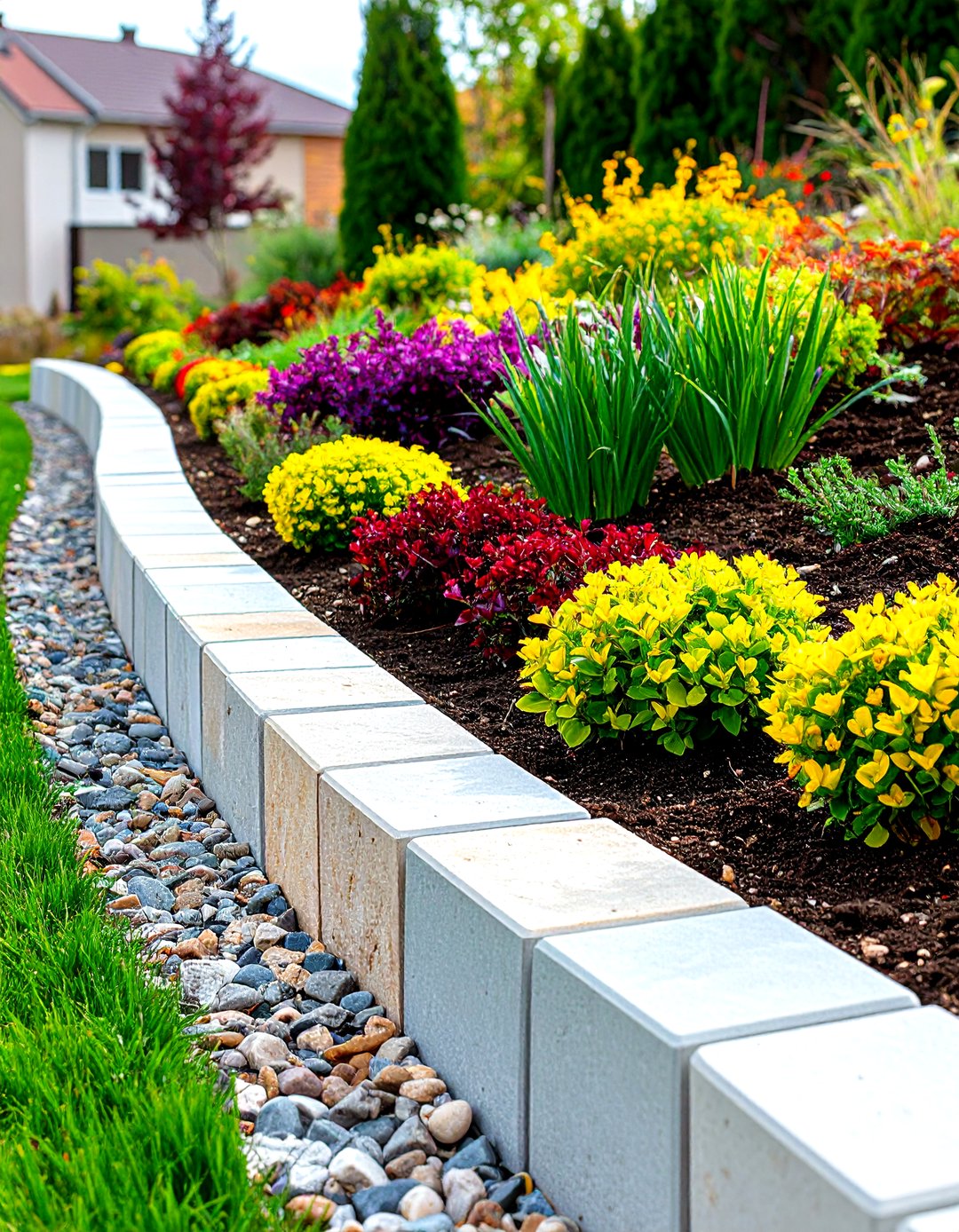 24 Modern Garden Edging Ideas: Borders for Paths Now - Too Much Time