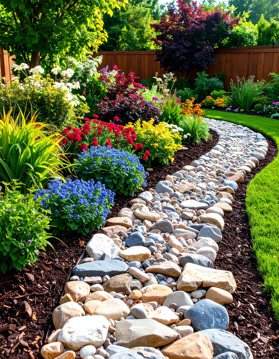 24 Mulch Edging Ideas to Frame Garden Beds, and Reduce Weeds - Too Much ...