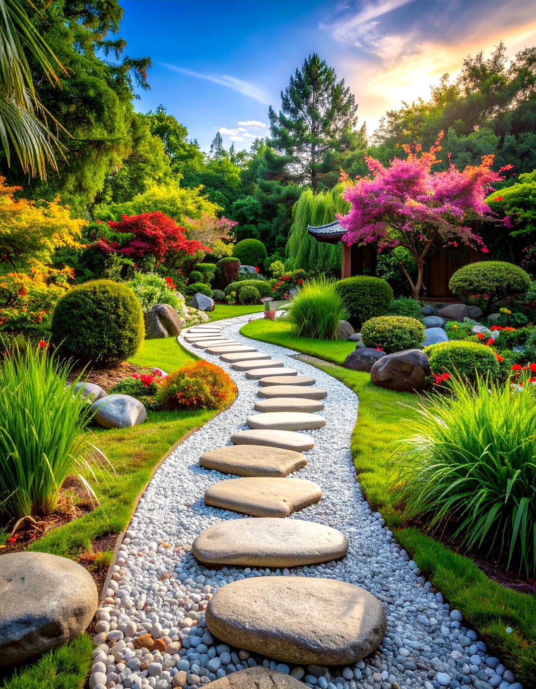 24 Front Walkway Ideas to Create Welcoming Entrance - Too Much Time