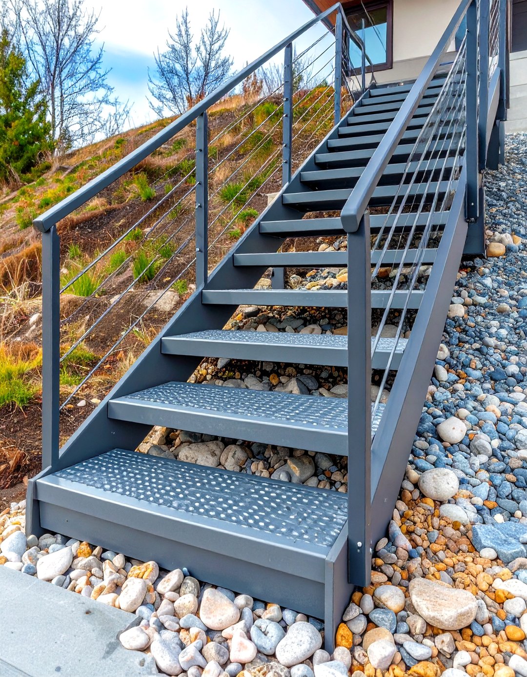 24 Sloped Walkway Ideas for Outdoor Paths and Steps - Too Much Time