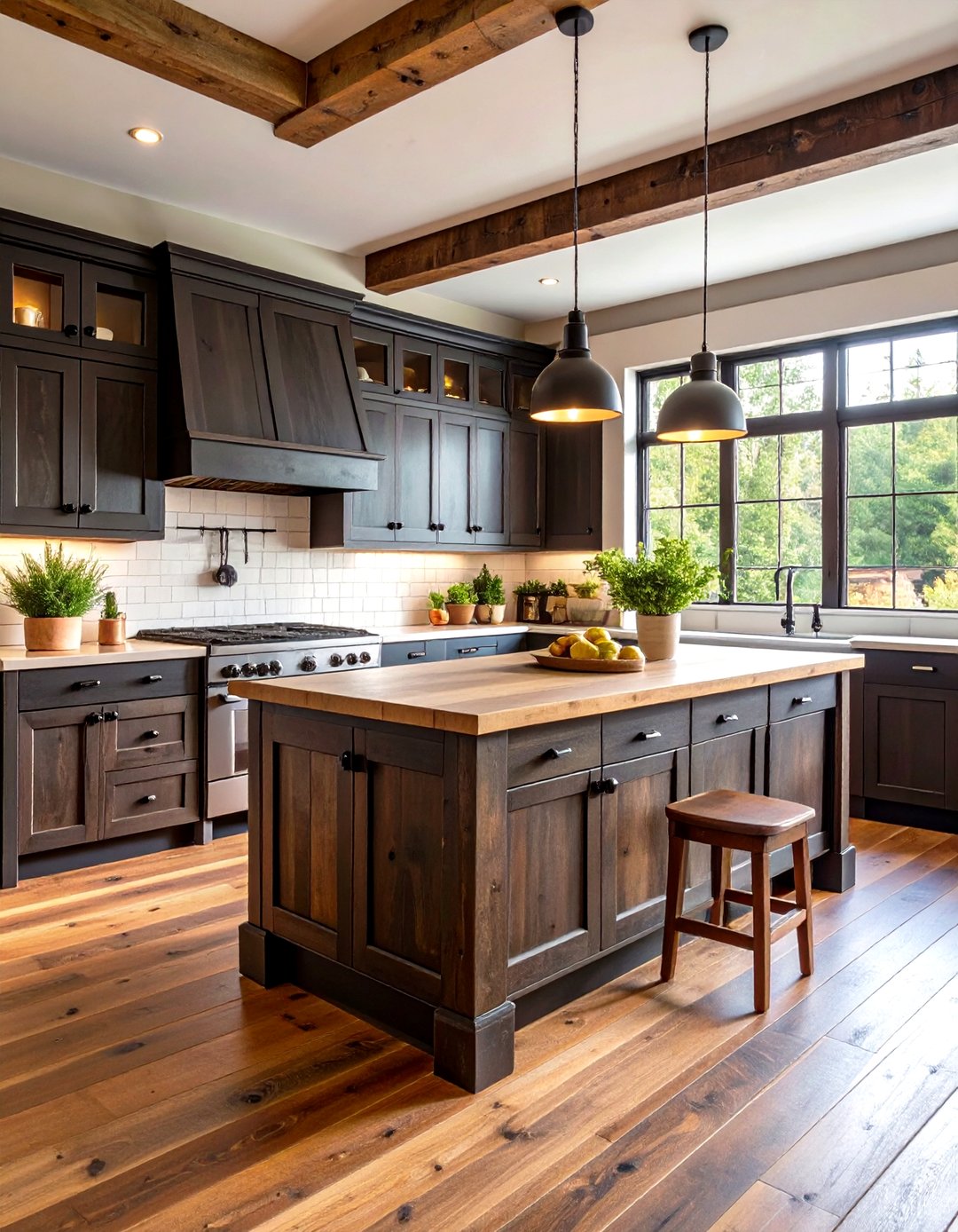 24 Dark Wood Kitchen Cabinets for Timeless Style Today. - Too Much Time