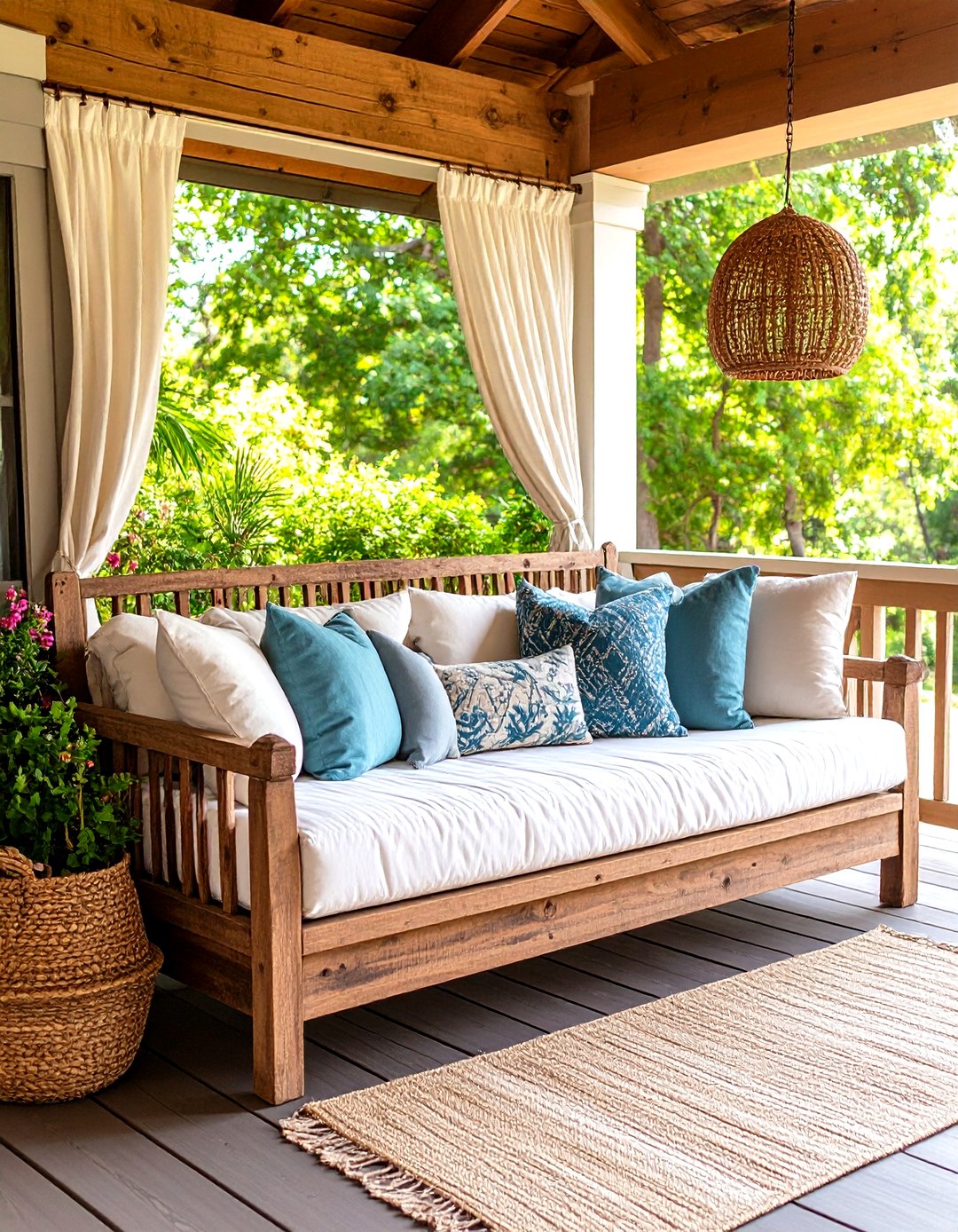 24 Rustic Porch Ideas for Cozy Outdoor Comfort Today - Too Much Time