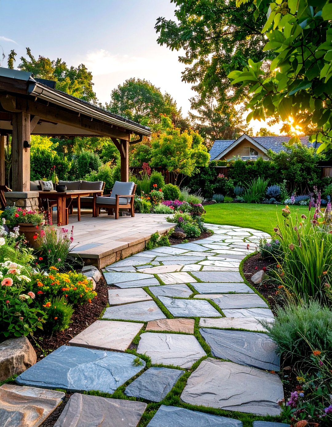 24 Bluestone Patio Ideas: Cozy Seating and Ambiance - Too Much Time