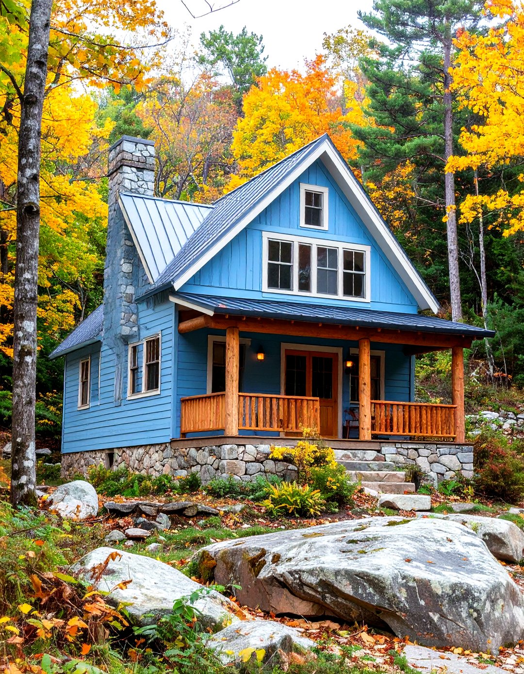 24 Light Blue House Exterior Ideas to Boost Curb Appeal - Too Much Time