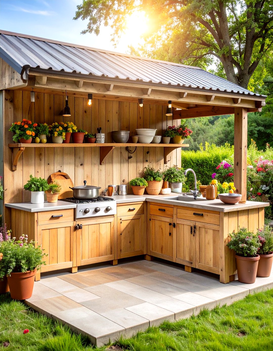 24 Mud Kitchen Ideas for Kids' Messy Play and Learning - Too Much Time