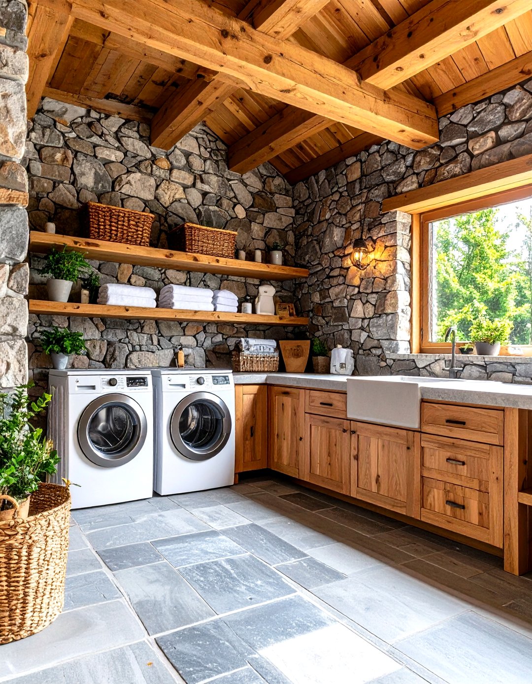 24 Outdoor Laundry Area Design Ideas for Easy Chores - Too Much Time