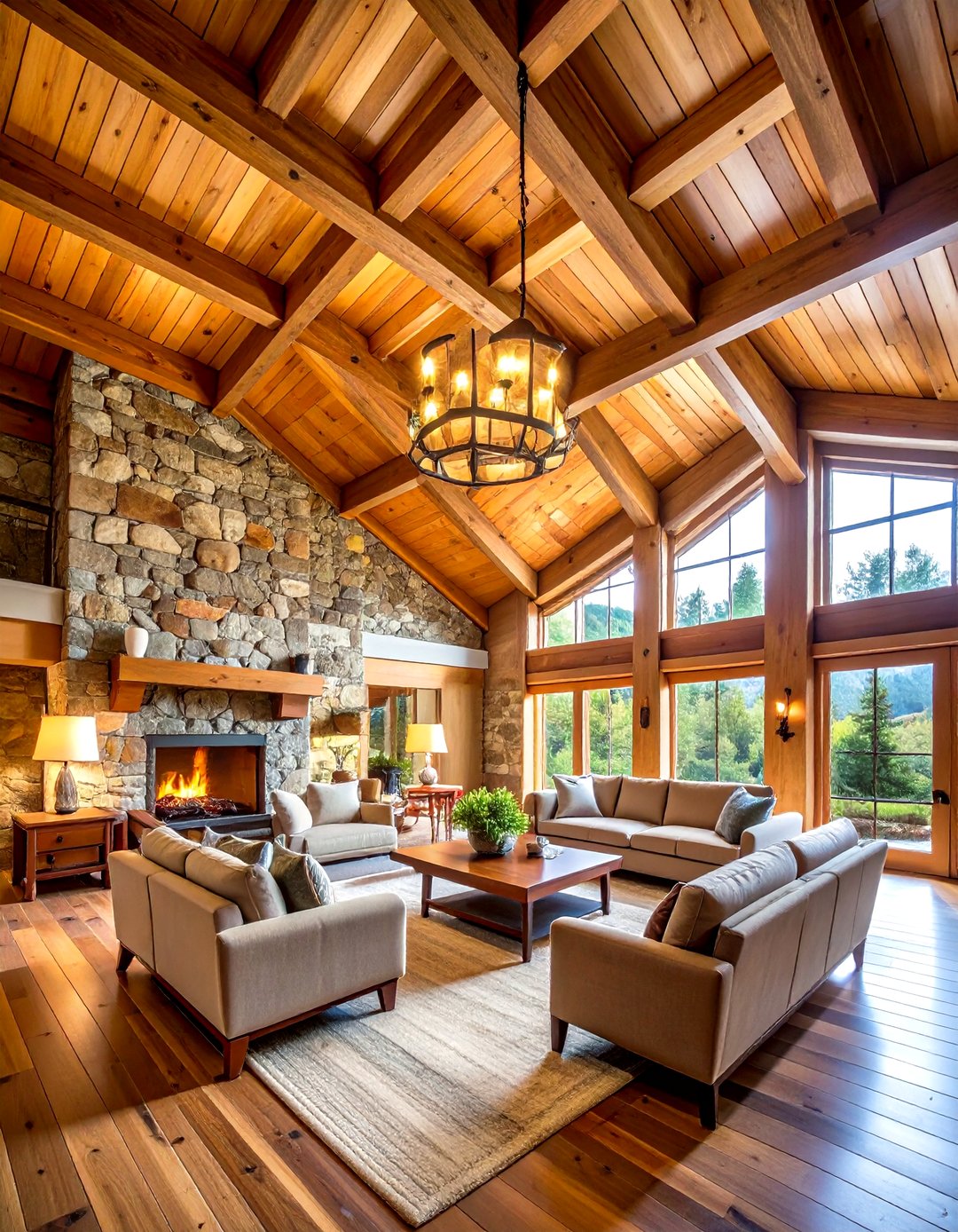 24 Cathedral Ceiling Ideas to Elevate Spaces with Drama - Too Much Time