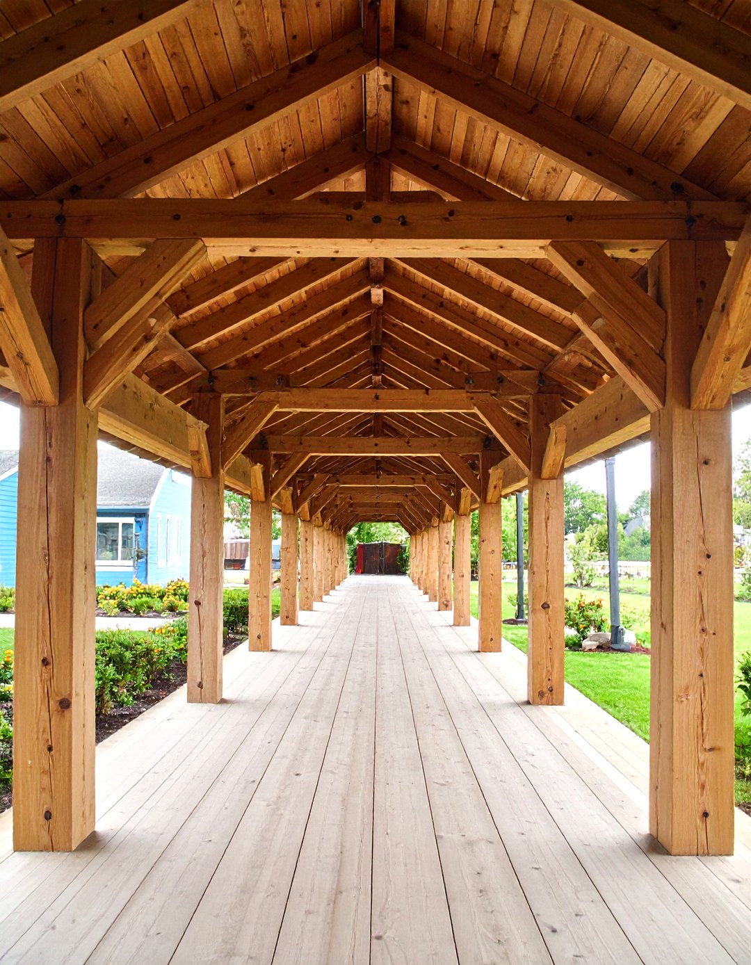 24 Covered Walkway Ideas for An Inviting Exterior Walk - Too Much Time