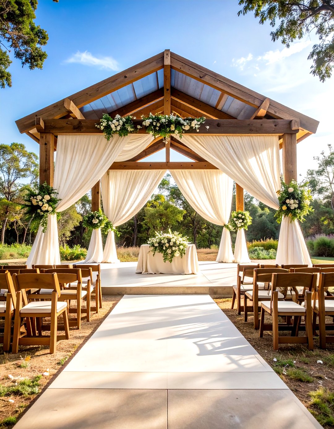 24 Wedding Altar Ideas for Stunning Ceremony Backdrops - Too Much Time