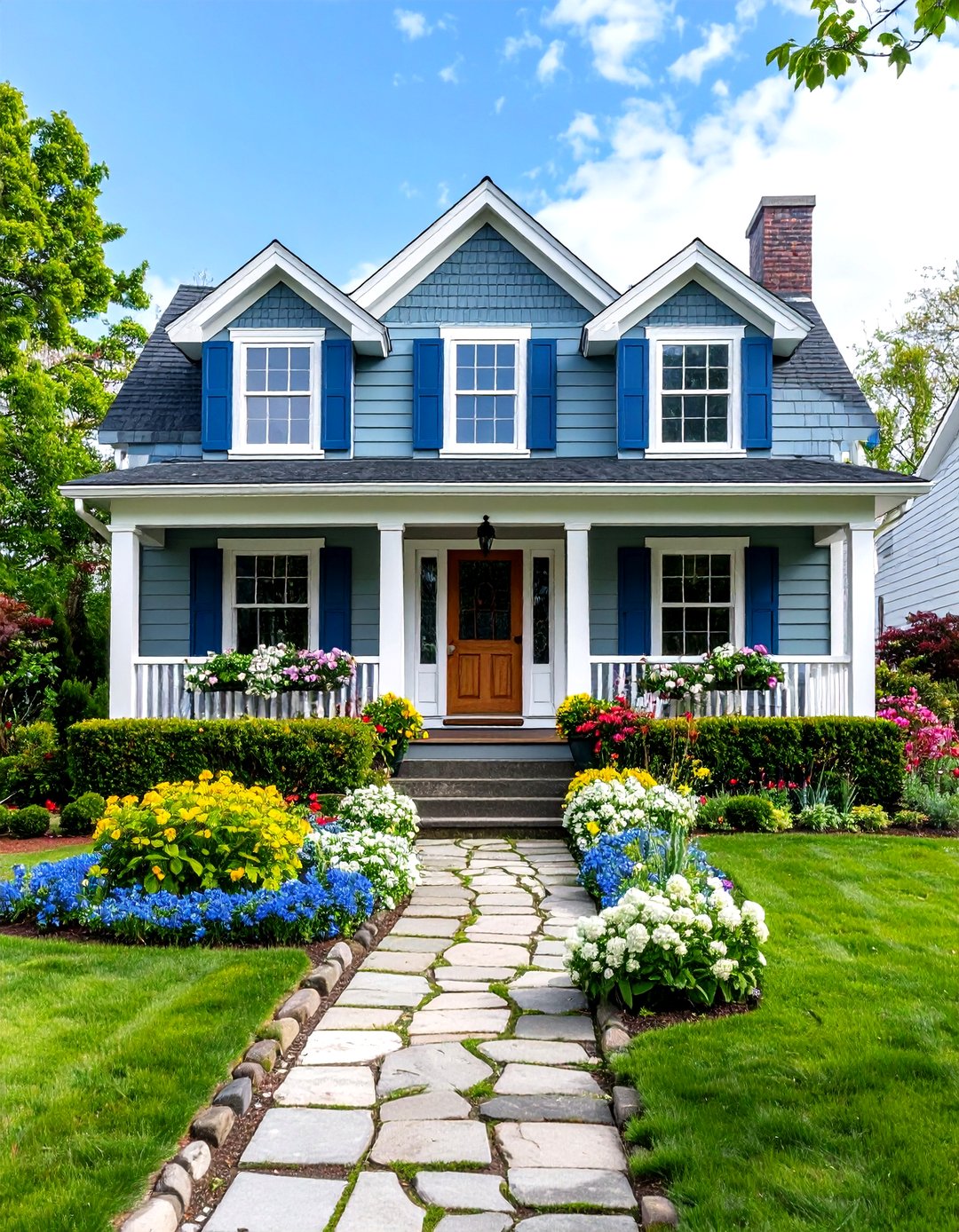 24 Modern Cottage House Exterior Ideas: Curb Appeal - Too Much Time