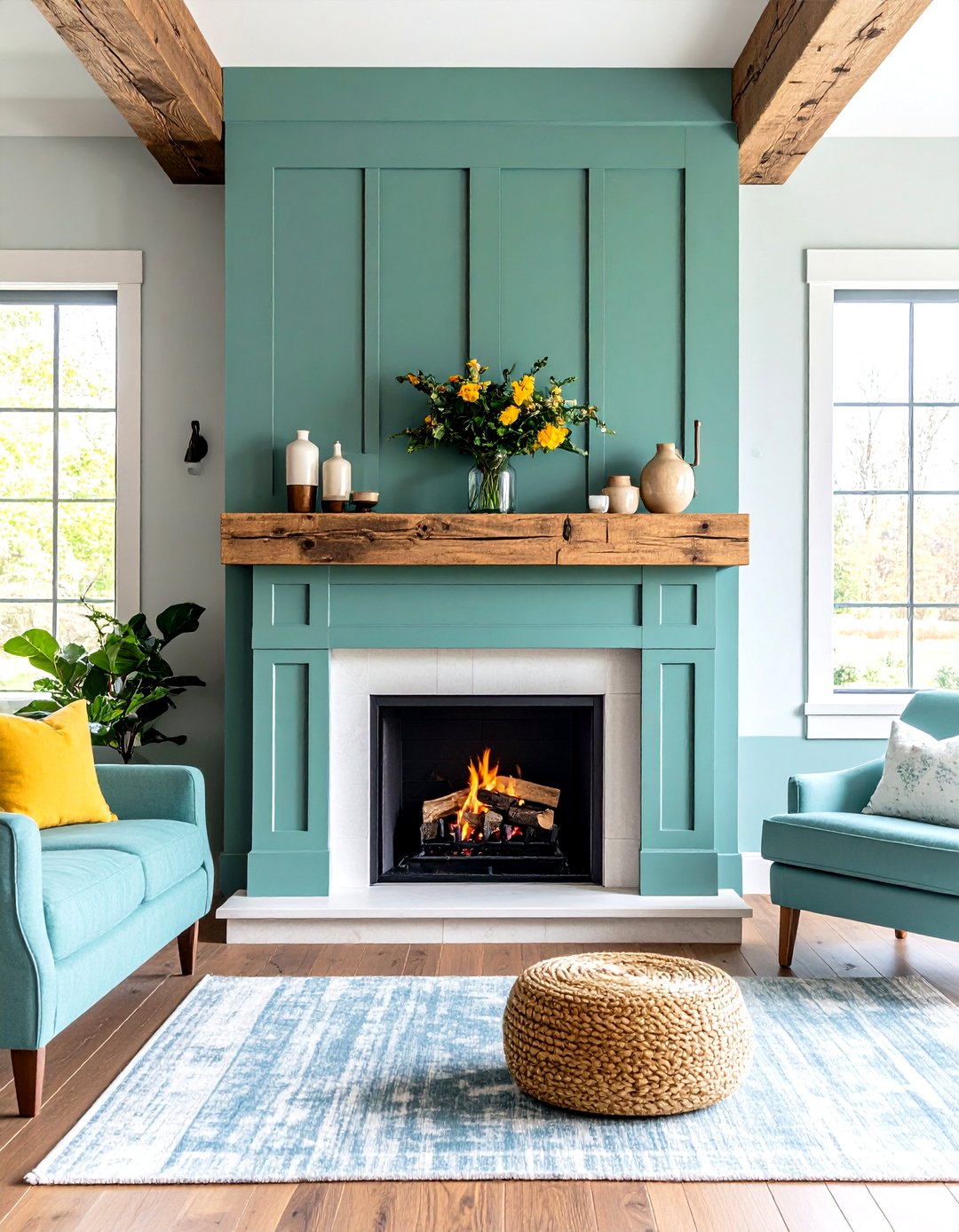 24 Sage Green Fireplace Ideas: Cozy Focal Points Inside - Too Much Time