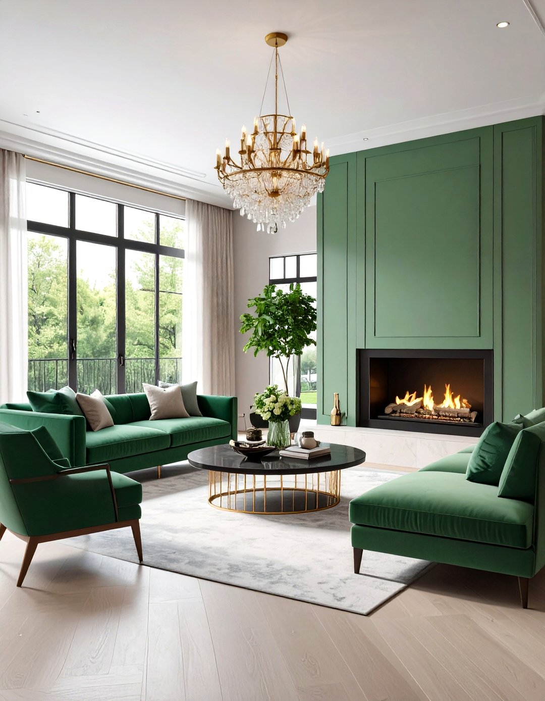 24 Sage Green Fireplace Ideas: Cozy Focal Points Inside - Too Much Time
