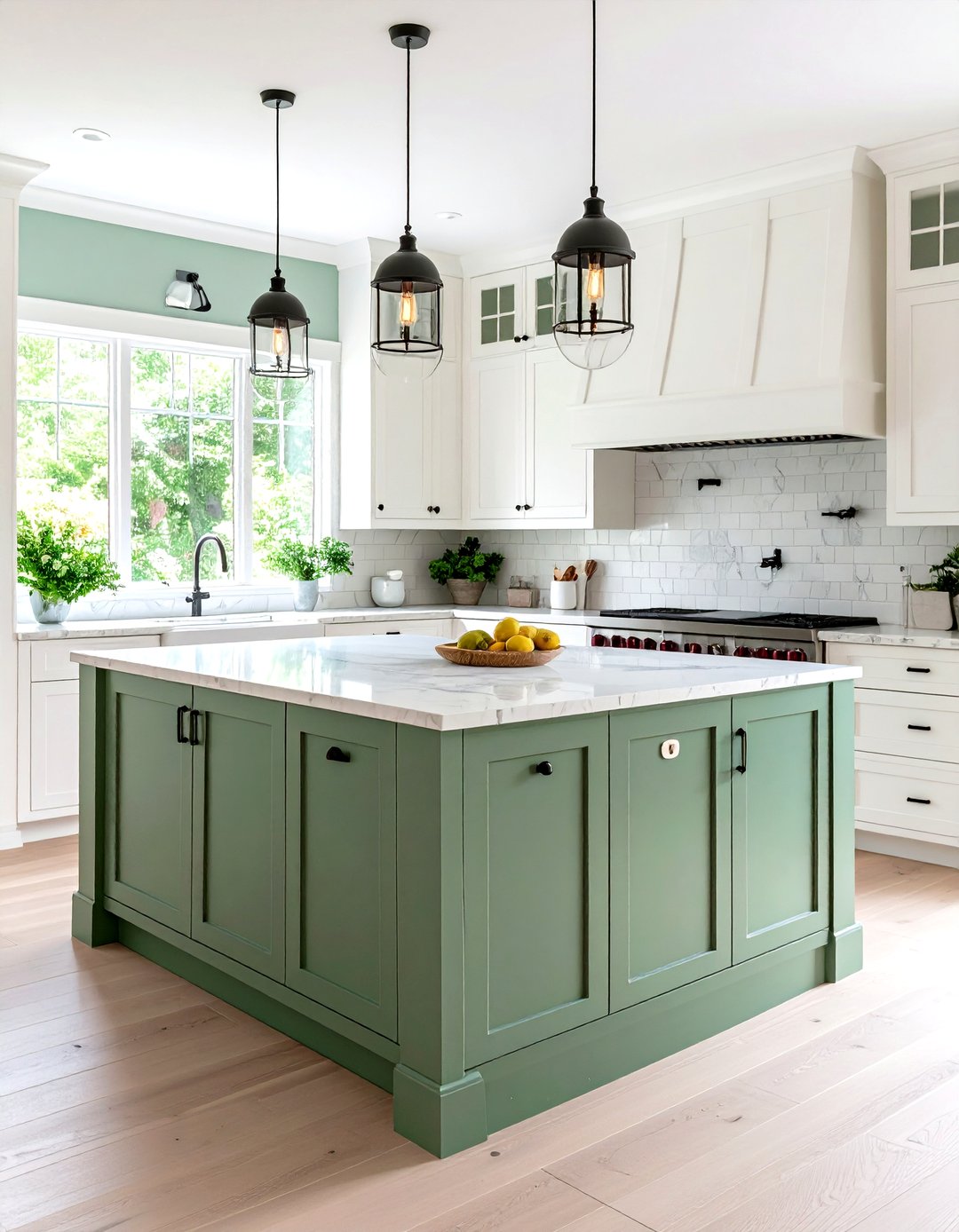 24 Green Kitchen Cabinet Ideas to Maximize Space: Style - Too Much Time