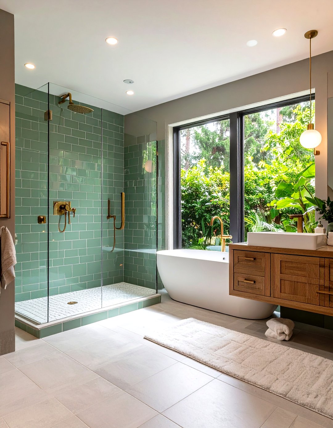 24 Sage Green Bathroom Ideas: Spa-like Refresh Daily - Too Much Time